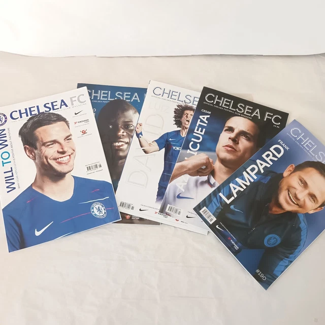 CHELSEA FC OFFICIAL Magazine Choose from Drop Down List £1.99 - PicClick UK