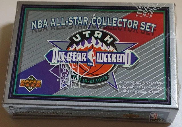 1992 UPPER DECK NBA All Star Collector Set - Factory Sealed (Jordan ...