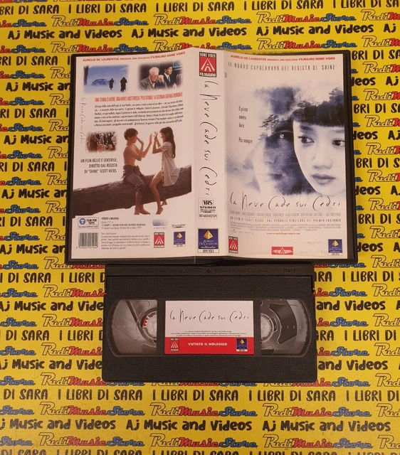 VHS FILM LA NEVE CADE SUI CEDRI 1999 ethan hawke james cromwell ...