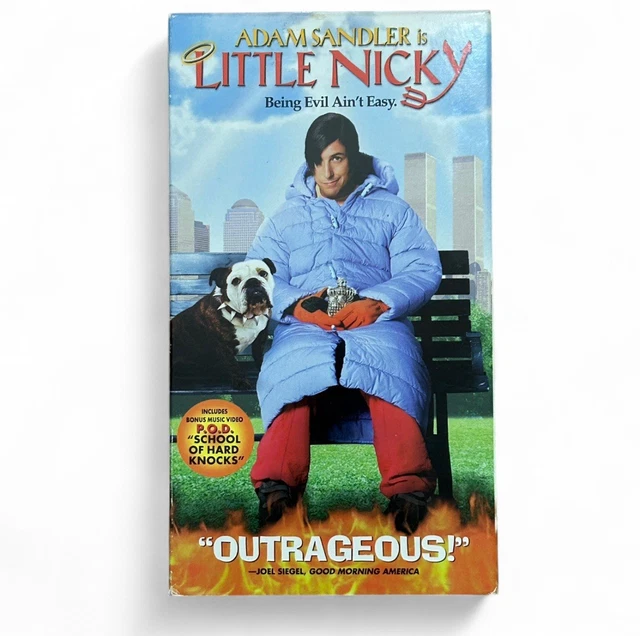 LITTLE NICKY (VHS) Classic Adam Sandler Comedy £5.95 - PicClick UK