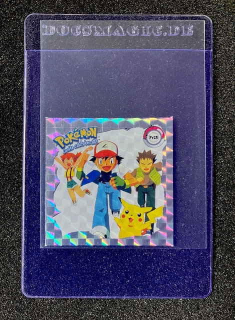 1999 POKÉMON ARTBOX Series 1 Stickers Pikachu, Ash, and Friends #Pr25 ...