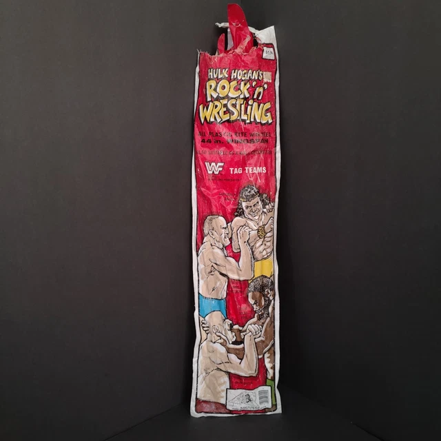 WWF HULK HOGANS Kite Rock N Wrestling Snuka JYD Volkoff Sheik Tag Teams ...