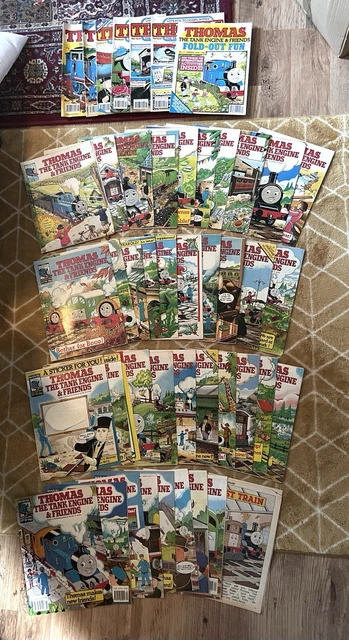 VINTAGE THOMAS THE Tank Engine Marvel Comics 1980s/90s Bundle Lot x 45 Magazines £11.12 ...