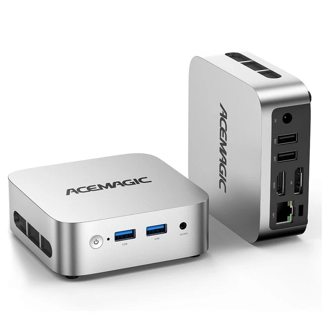 ACEMAGIC 4K MINI PC Intel N150 Windows 11 Pro 16GB RAM 512GB SSD 2.4G ...