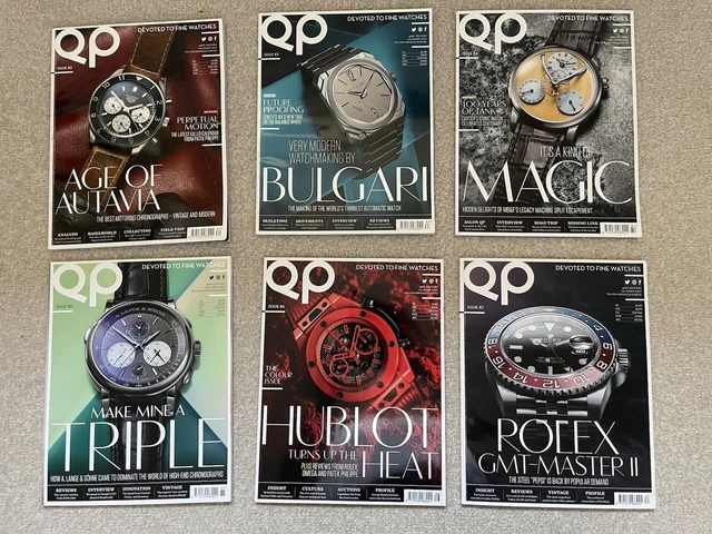QP WATCH MAGAZINES x 6 Issues 82-87 (2017-2018) £4.55 - PicClick UK