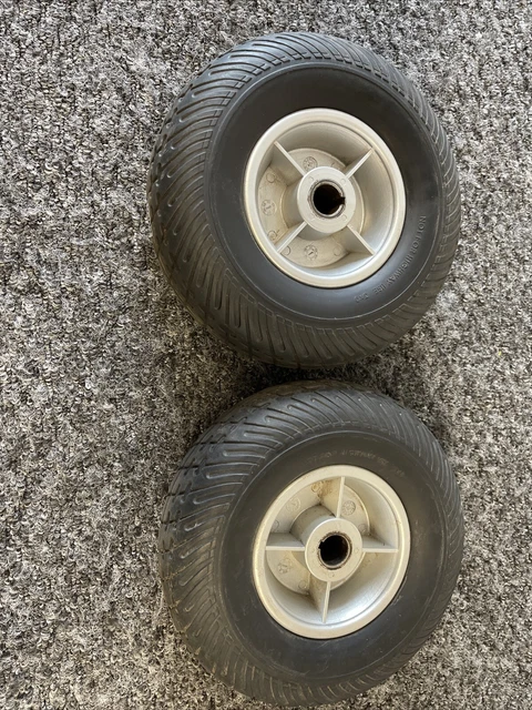 PRIDE GOGO ELITE Traveller Plus Mobility Scooter Rear Solid Wheels £50. ...