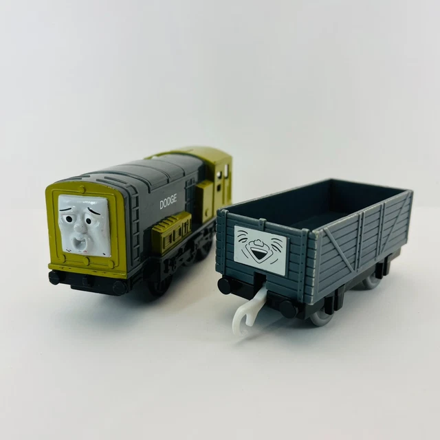 THOMAS & FRIENDS Dodge TrackMaster Motorized Train Engine + Troublesome ...