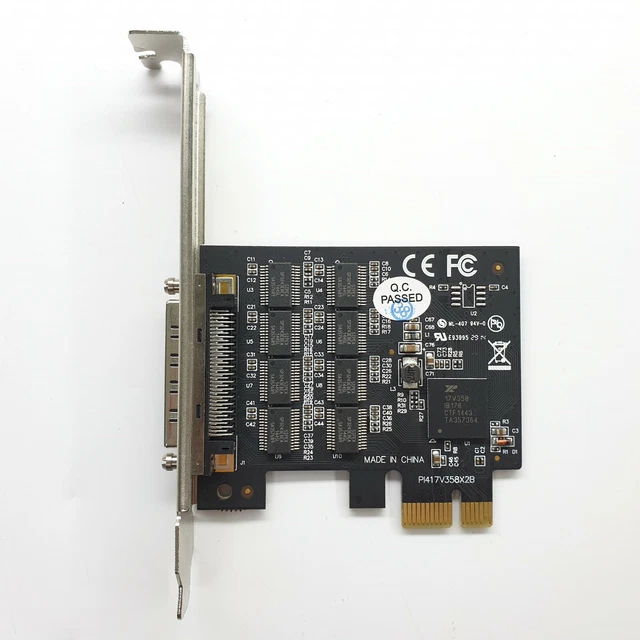 STLAB PI417V358X2B PCIE Serial Controller Card £52.01 - PicClick UK