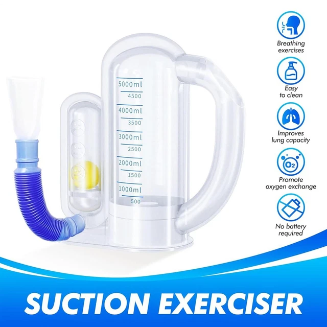 INCENTIVE SPIROMETER ADULT,BREATHING Exercise Device For Spirometer ...