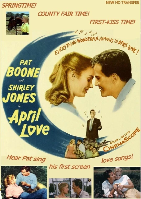 APRIL LOVE (1957) DVD Pat Boone Shirley Jones EUR 18,14 - PicClick FR