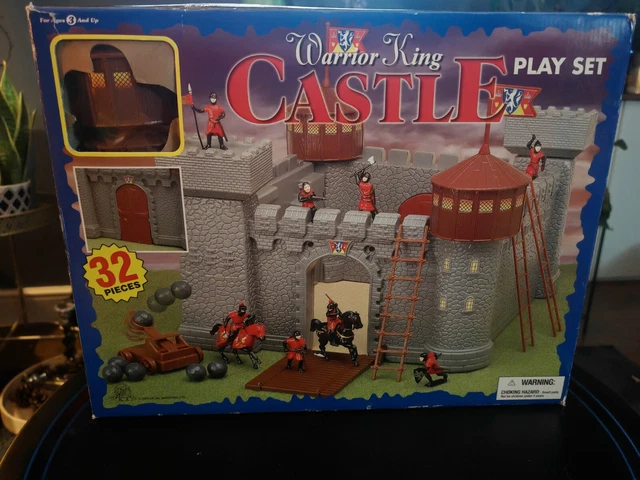 WARRIOR KING CASTLE PLAY SET By Kai Jo New In Box FREE UK POSTAGE 2002 ...