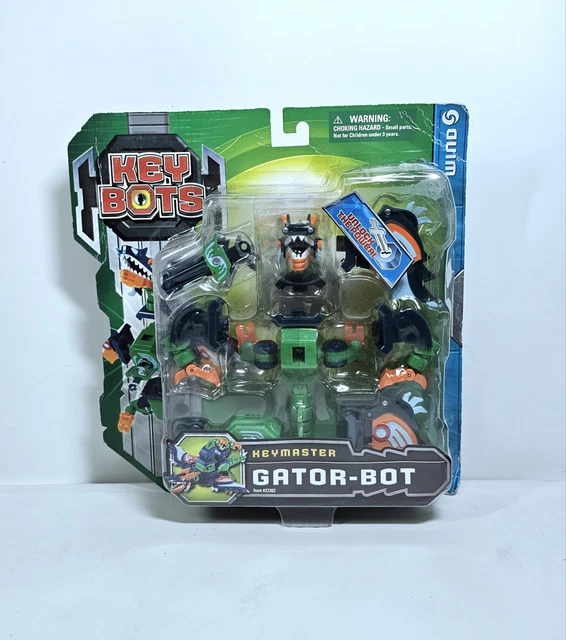 KEYBOTS KEYMASTER GATOR-BOT By Bandai - #22302 - 2006 $149.99 - PicClick