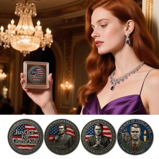 CHARLIE KIRK MEMORIAL Coin - Truth & Freedom Tribute For Fans, 1993-2025 $15.39 - PicClick CA