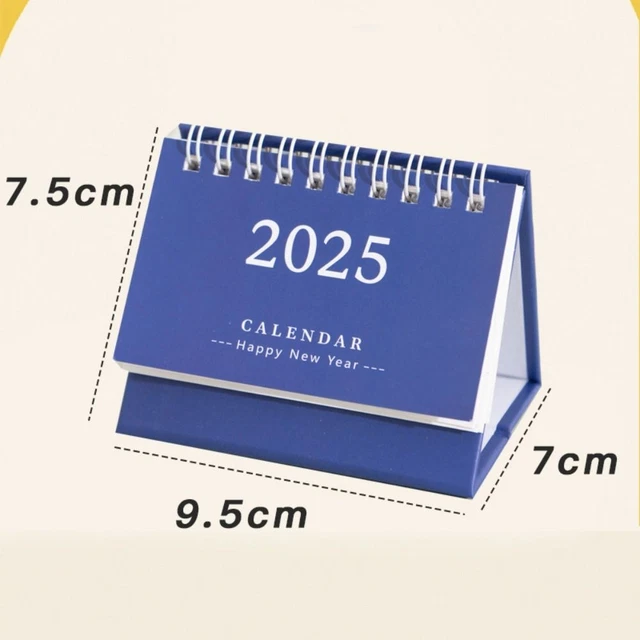 HOME DECORATION DESK Calendar Thick Paper Schedule Planner 2026 Daily ...