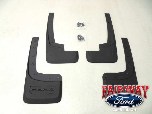 2024 THRU 2026 Ranger OEM Genuine Ford Black Splash Guards Mud Flaps ...