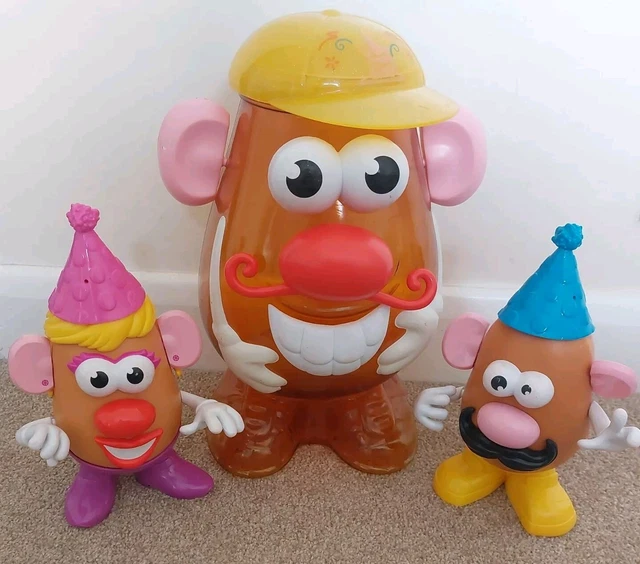 LARGE MR POTATO Head Storage Inc 2 Potato Heads, Accessories, Bundle ...