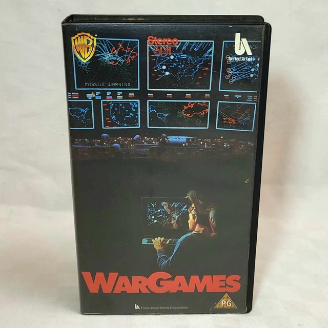 WARGAMES (VHS 1989) Matthew Broderick rare vhs £4.00 - PicClick UK