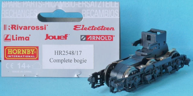 HR2548/17 HORNBY RIVAROSSI Complete Bogie DR Class 251 Red Brass Livery ...