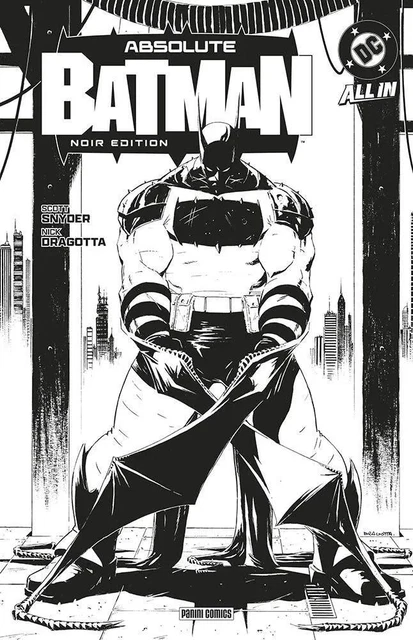 SCOTT SNYDER - Nick Dragotta ABSOLUTE BATMAN n. 1 NOIR EDITION Panini ...