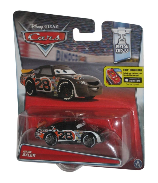 DISNEY PIXAR CARS Movie Aiken Axler Nitroade Piston Cup Die Cast Toy ...