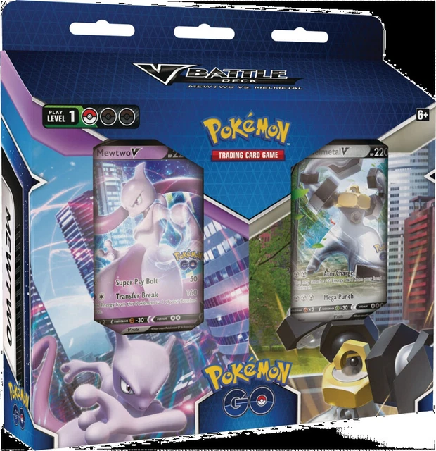 POKÉMON GO MEWTWO/MELMETAL Deck Bundle EUR 51,40 - PicClick FR