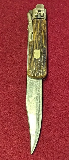 VINTAGE GERMAN FOLDING bowie pig sticker knife $299.00 - PicClick CA