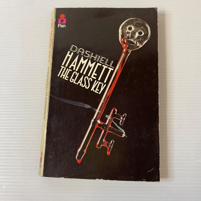 THE GLASS KEY by Dashiell Hammett 1977 Vintage Pan Paperback Book Crime ...