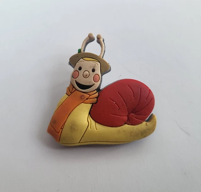 THE MAGIC ROUNDABOUT - Brian The Snail Rubber Pin - 2005 - *No Back £3. ...