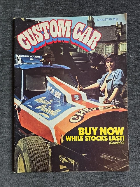 CUSTOM CAR MAGAZINE August 1975 £4.36 - PicClick UK