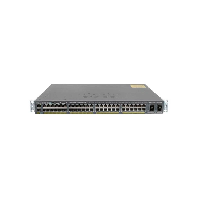 CISCO CATALYST 48-PORT Switch - WS-C2960X-48FPS-L-STACK £356.00 ...