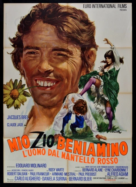 MANIFESTO MY UNCLE Benjamin Jacques Brel Claude Jade Molinaro Varte ...