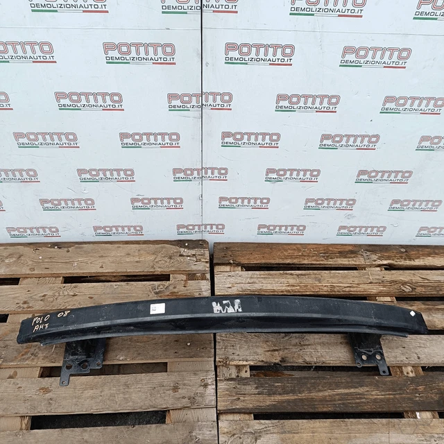 6Q0807109D TRAVERSA PARAURTI ANT. per VOLKSWAGEN POLO (9N) 1.4 16V FSI ...
