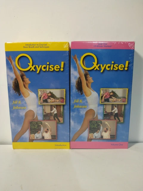 OXYCISE! 2X VHS Tapes: Introduction and Volume One Brand New Sealed NOS £8.21 - PicClick UK