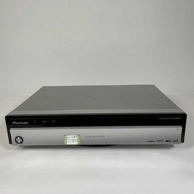 PIONEER MEDIA RECEIVER Silver PDP-R06XE Plasma Display System Faulty £22.99 - PicClick UK