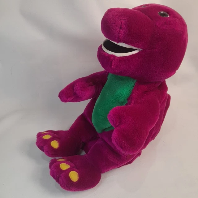 BARNEY ACTIMATES TALKING Moving Dinosaur 1997 Microsoft *NON ...