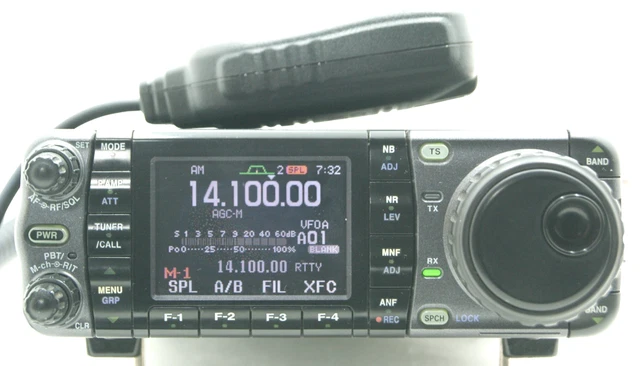 ICOM IC-7000 HF/50/144/430MHZ All Mode Transceiver 100W + Box Good Cond ...