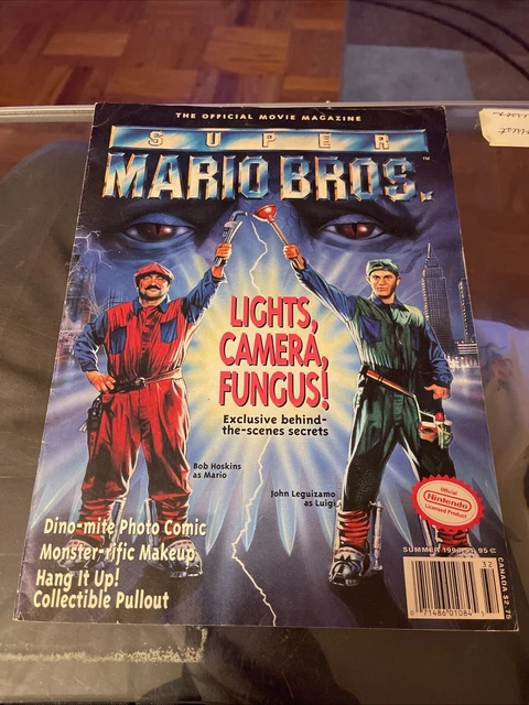 SUPER MARIO BROS The Official Movie Magazine Original 1993 Rare Very ...