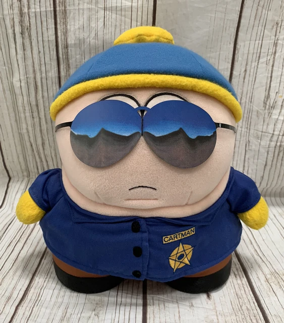 1998 SOUTH PARK Police Officer Cop Cartman 11” Plush Limited Edition ...