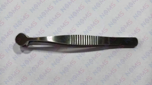SS MEIBOMIAN GLAND Forceps Collins Expressor For Dry Eye Lid Tweezers ...