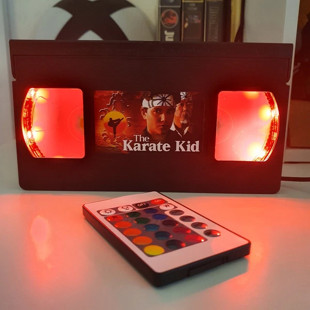 THE KARATE KID USB LED VHS Tape Lamp Birthday Christmas Gift Retro ...