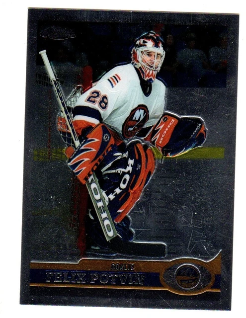 FELIX POTVIN NEW YORK ISLANDERS 1999-00 Topps Chrome #136 EUR 1,98 ...