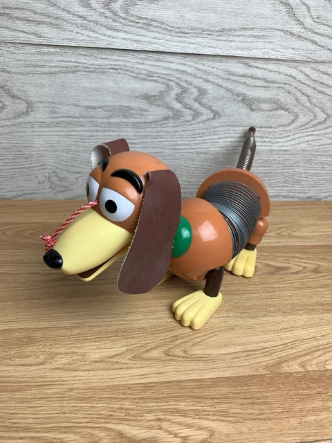 DISNEY PIXAR TOY Story Slinky Dog Pull Along Toy Vintage Collectible ...