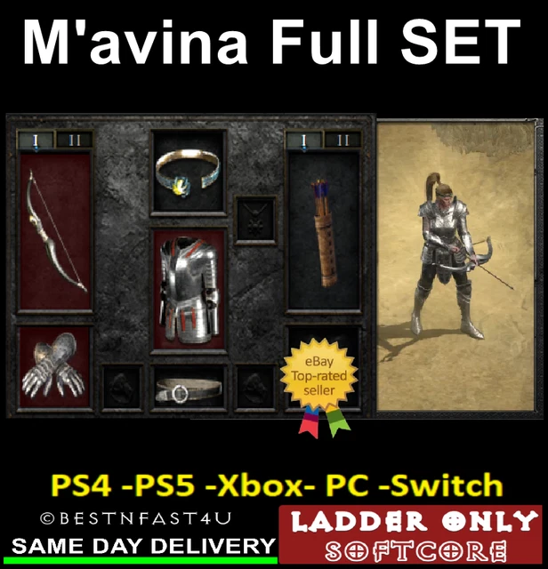 S6 LADDER GRISWOLD'S FULL SET LEGACY PC-XBOX-PS4-PS5-SWITCH -Diablo 2 ...