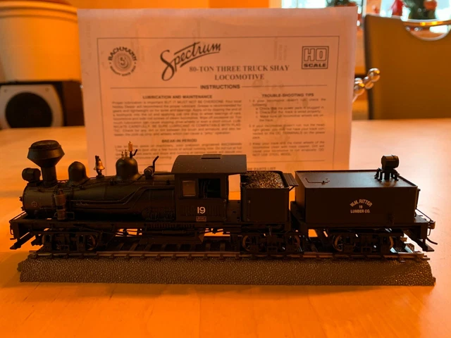 BACHMANN SPECTRUM 80-TON Three Truck Shay Locomotive EUR 249,00 ...