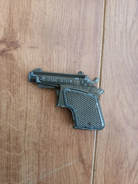 VINTAGE LONE STAR Gang Buster! Toy Gun 1960s Metal £16.50 - PicClick UK