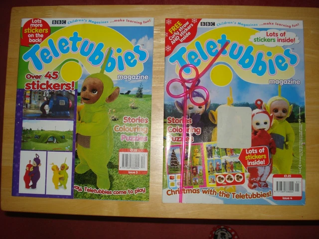 21 TELETUBBIES MAGAZINES 1998 Issue No's 3-9 And 11-17 And 19-25 New ...