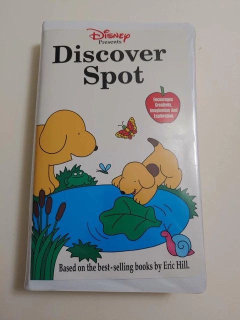 DISCOVER SPOT - VHS Disney Educational Preschool Eric Hill White ...