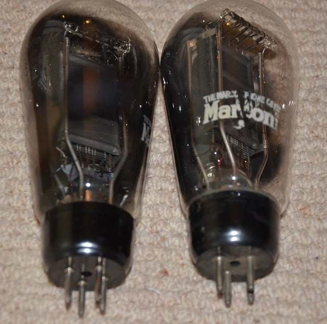 PAIR VINTAGE '30S Marconi PX25 valve / vacuum tube £97.08 - PicClick UK