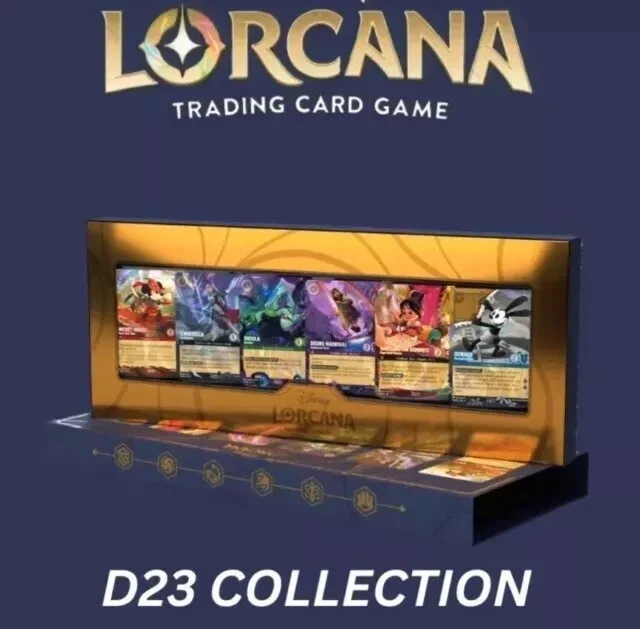 DISNEY LORCANA D23 2024 Collection Box Set IN HAND LONDON DISNEY STORE ...