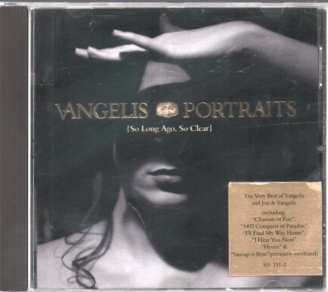 VANGELIS PORTRAITS SO Long Ago So Clear CD Europe Polydor 1996 5311512 ...
